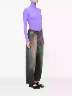 MAISON MARGIELA Bleached-effect Straight-leg Jeans