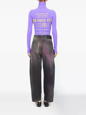MAISON MARGIELA Bleached-effect Straight-leg Jeans