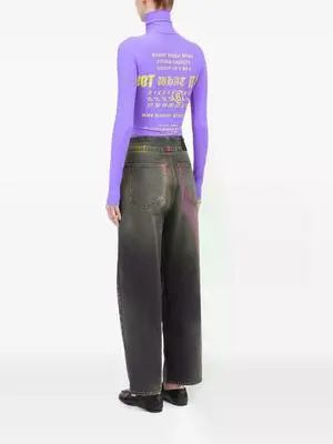 MAISON MARGIELA Bleached-effect Straight-leg Jeans