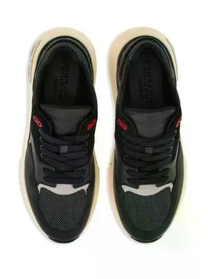 FERRAGAMO Gancini Detail Lace-up Sneakers