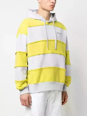 BOTTER Striped Drawstring Hoodie - Purple
