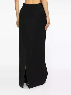 Balenciaga Wool Maxi Skirt