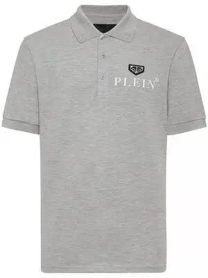 Philipp Plein Iconic Polo Shirt - Grey