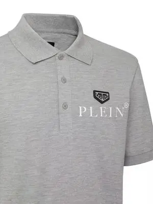 Philipp Plein Iconic Polo Shirt - Grey