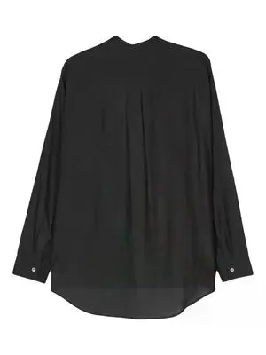 Attachment Band-collar Shirt