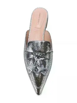 Alberta Ferretti Mia Mules - Metallic