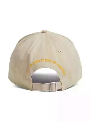 Dsquared2 Baseball Cap With Embroidered Detail - Neutrals