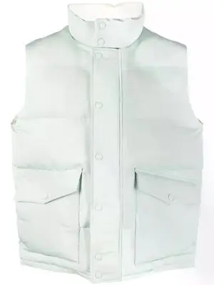 Alexander McQueen Logo-print Gilet - Green
