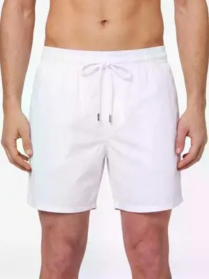 Vilebrequin Elasticated-waist Swim Shorts - White