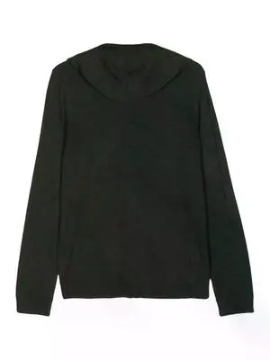 Zadig&Voltaire Zip-up Merino Wool Hoodie - Green