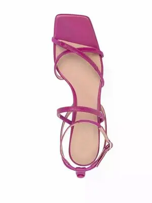 SCAROSSO Sally Leather Sandals