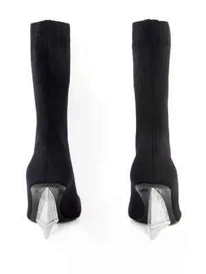 Alexander McQueen Shard Wedge Boots