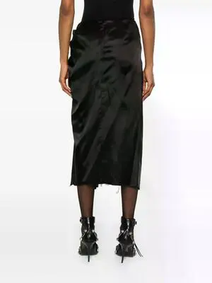 Balenciaga Satin Midi Dress