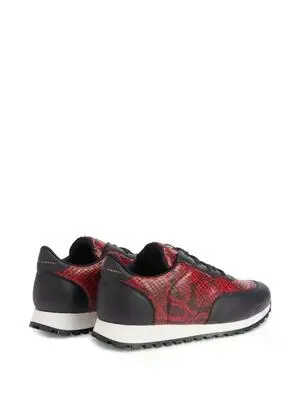GIUSEPPE ZANOTTI Jimi Running Lace-up Sneakers - Black