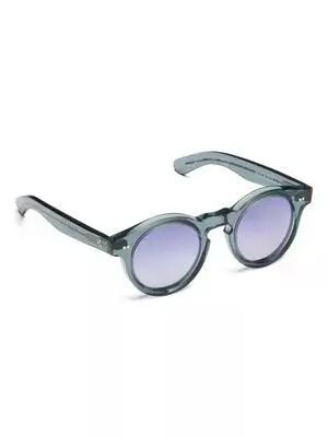 Kàdor Mondo Round-frame Sunglasses - Blue