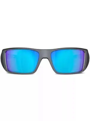 Oakley Heliostat Square-frame Sunglasses - Grey