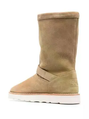 Kenzo Leather Shearling Boots