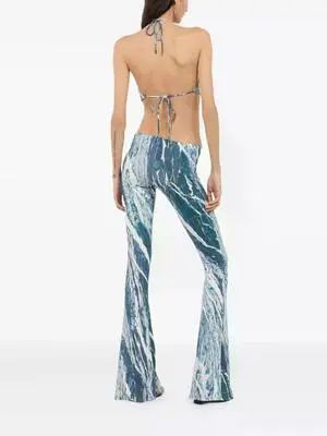 Roberto Cavalli Marbled Pattern Jumpsuit