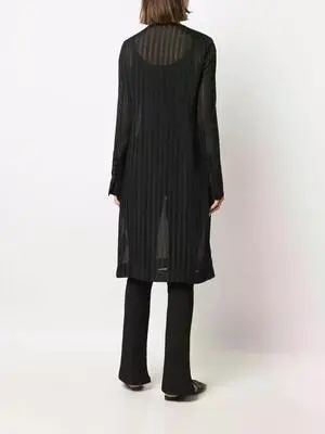 SAPIO Striped Sheer Oversized T-shirt