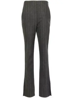 GENNY Pinstripe Wool Trousers