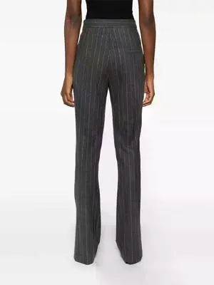 GENNY Pinstripe Wool Trousers