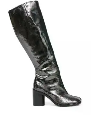 MAISON MARGIELA Tabi Leather Knee Boots