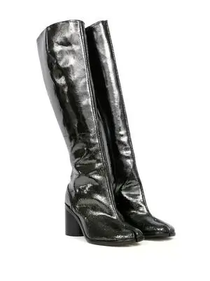 MAISON MARGIELA Tabi Leather Knee Boots