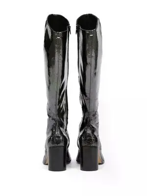 MAISON MARGIELA Tabi Leather Knee Boots