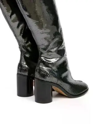 MAISON MARGIELA Tabi Leather Knee Boots