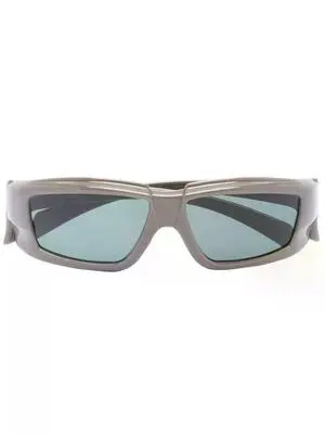 Rick Owens Rectangle-frame Sunglasses - Grey