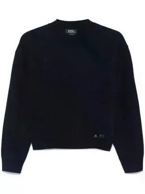A.p.c. Crew Neck Sweaters For Women