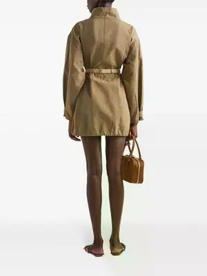 Prada Drawstring-hem Above-knee Length Dress