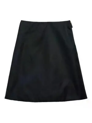 Prada Logo-triangle Skirt