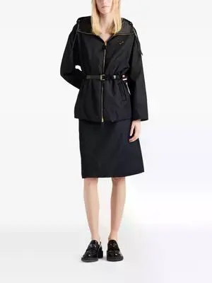 Prada Logo-triangle Skirt