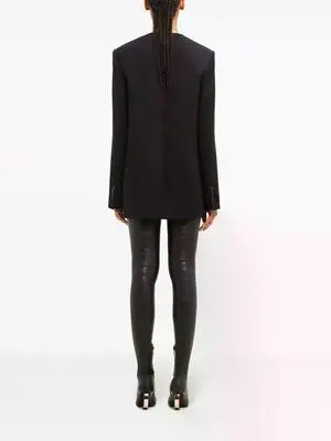 COURREGES Cut-out Virgin-wool Minidress