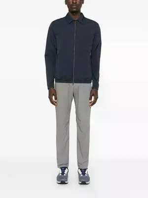 Herno Classic-collar Shirt Jacket - Blue