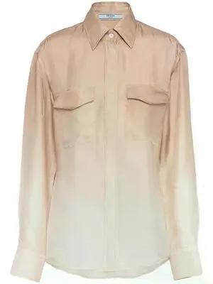 Prada Gradient Silk Shirt