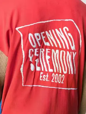 Opening Ceremony Colour-block Logo Cardigan
