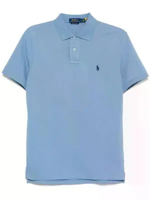 Polo Ralph Lauren Embroidered Polo Shirt - Blue