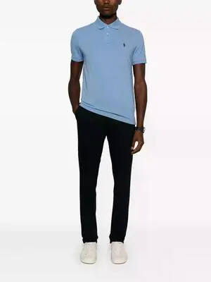 Polo Ralph Lauren Embroidered Polo Shirt - Blue