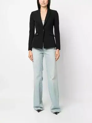 Philipp Plein Rhinestone-logo Single-breasted Blazer