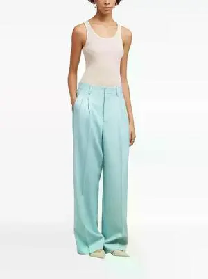 AMI Paris Scoop Neck Sleeveless Tank Top
