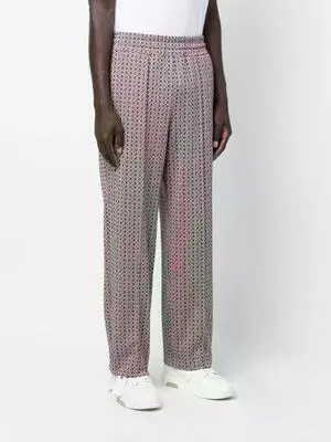 Gcds Logo-jacquard Track Pants