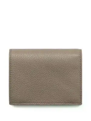 Prada Small Triangle-logo Wallet - Neutrals