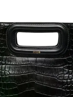 Maje M Bag With Fringed Sides