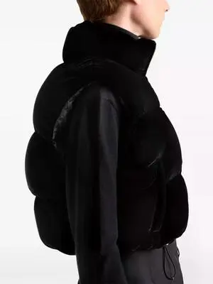 Prada Velvet Down Vest