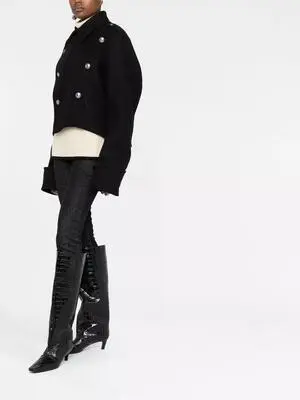 Saint Laurent Detachable-hood Military Jacket