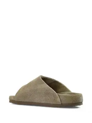 BIRKENSTOCK Zurich Two-buckle Slide Sandals - Neutrals