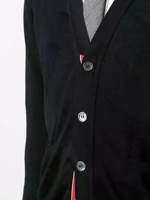 Thom Browne Intarsia-knit 4-bar Stripe Cardigan