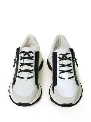 TWINSET Logo-print Calf Suede Sneakers